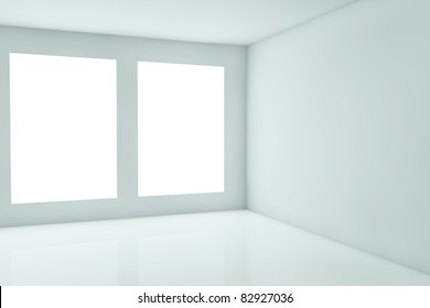 3d Rendering Corner Windows Stock Illustration 82927036 | Shutterstock