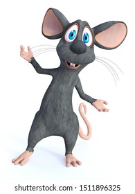 Cute Upset Cartoon Mouse Looking Very Stock Illustration 248160313 ...