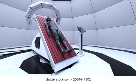 3d Rendering Cyborg Laboratory Stock Illustration 2064447302 | Shutterstock