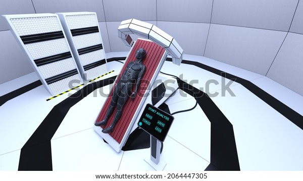3d Rendering Cyborg Laboratory Stock Illustration 2064447305 | Shutterstock