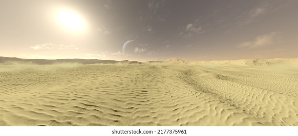 3d Rendering Desert Stock Illustration 2177375961 | Shutterstock