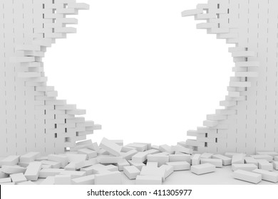 3,922 Exploding brick wall Images, Stock Photos & Vectors | Shutterstock