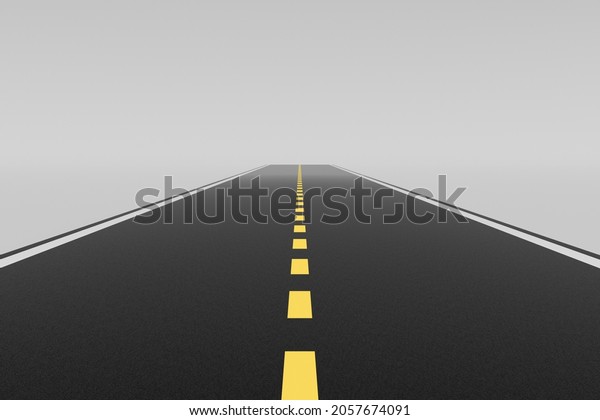 3d Rendering Different Kinds Road Stock Illustration 2057674091 ...