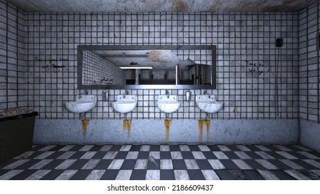 353 Bathroom Mirror Horror Images, Stock Photos & Vectors | Shutterstock