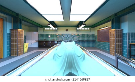 3d Rendering Dissection Room Stock Illustration 2144369927 | Shutterstock