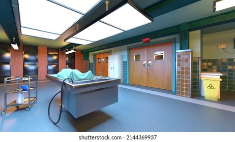 3d Rendering Dissection Room Stock Illustration 2144369937 | Shutterstock