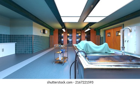 3d Rendering Dissection Room Stock Illustration 2167221593 | Shutterstock