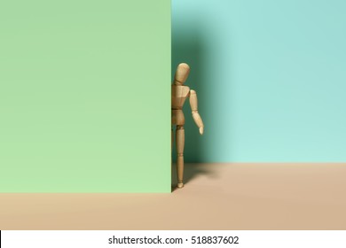 236 Look around corner Stock Illustrations, Images & Vectors | Shutterstock