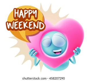 3d Rendering Emoticon Character Face Expression Stock Illustration ...
