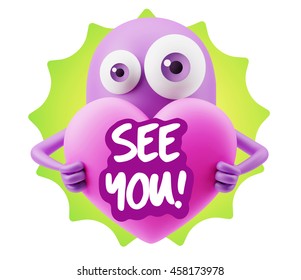 3d Rendering Emoticon Face Saying Me 스톡 일러스트 458172121 | Shutterstock