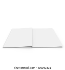 3d Rendering Empty Magazine Stock Illustration 402043873