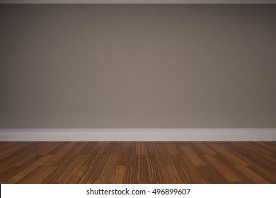 3d Rendering Empty Room Brown Wall 스톡 일러스트 496899607 | Shutterstock