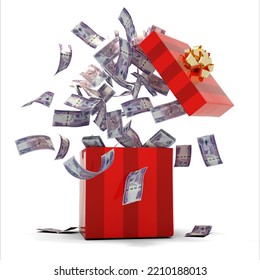 3d Rendering Ethiopian Birr Notes Coming Stock Illustration 2210188013 ...