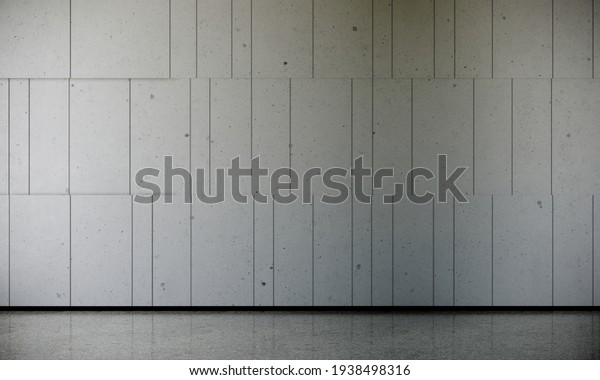 3d Rendering Exposed Concrete Wall Floor Stock Illustration 1938498316 ...