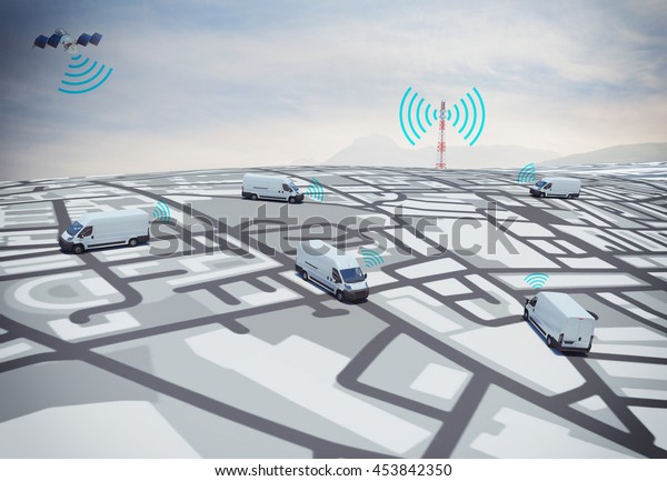 Ruta GPS de representación 3D