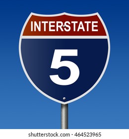 84 Interstate 5 sign Stock Illustrations, Images & Vectors | Shutterstock