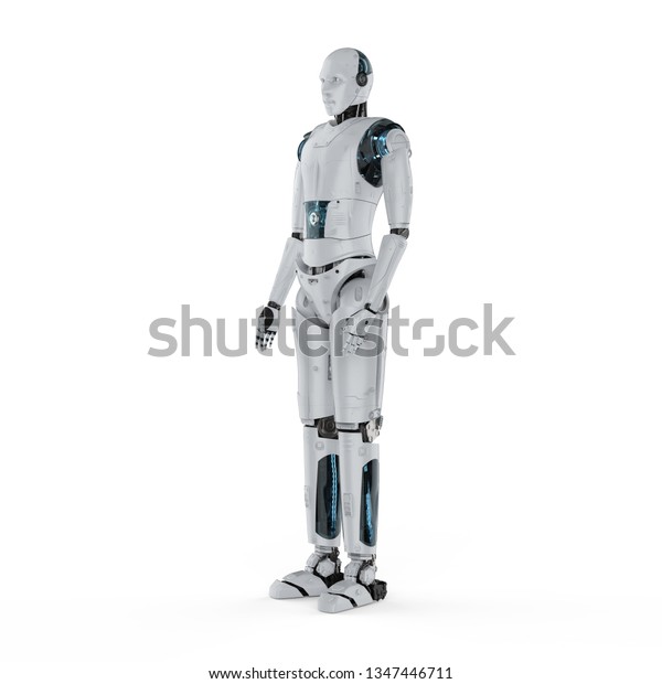 3d Rendering Humanoid Robot Full Body Stock Illustration 1347446711 3d Rendering Humanoid Robot Full Body Stock Illustration 1347446711