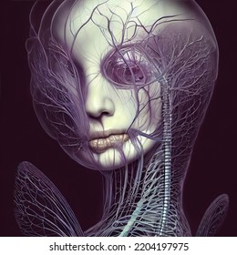 3d Rendering 3d Illustration Alien Human Stock Illustration 2204197975 ...