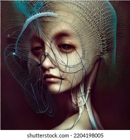3d Rendering 3d Illustration Alien Human Stock Illustration 2204198005 ...