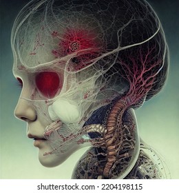 3d Rendering 3d Illustration Alien Human Stock Illustration 2204198115 ...