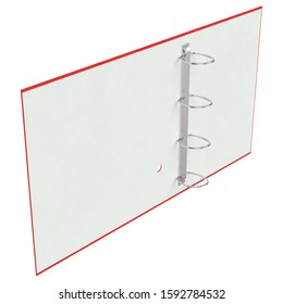 3d Rendering Illustration Big Ring Binder Stock Illustration 1592784508 | Shutterstock