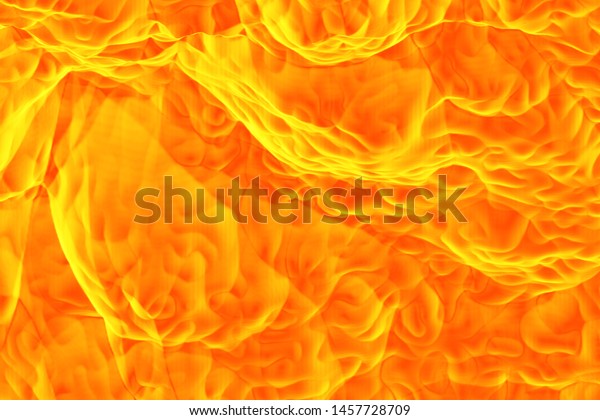 3d Rendering Illustration Burning Fire Texture Stock Illustration ...