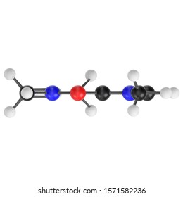 3d Rendering Illustration Caffeine Molecule Stock Illustration ...