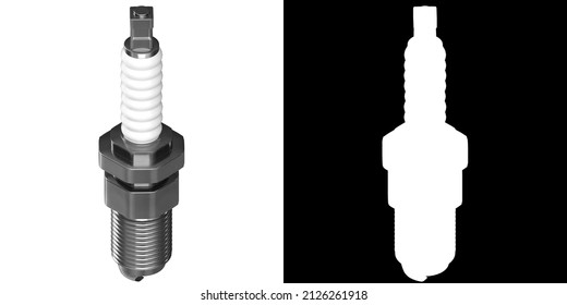 854 Spark plug render Images, Stock Photos & Vectors | Shutterstock