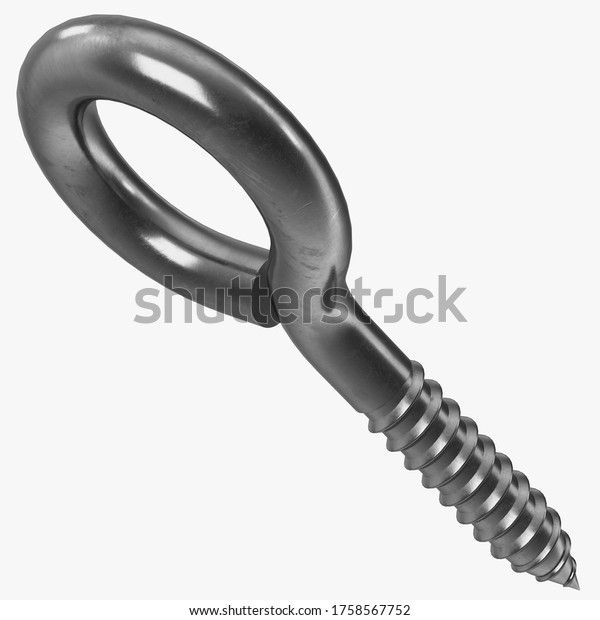 3d Rendering Illustration Eye Bolt Wood Stock Illustration 1758567752 ...