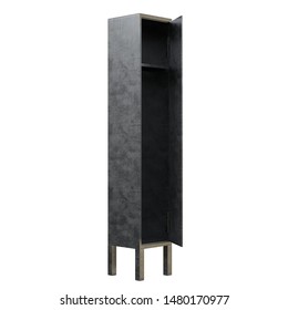 3d Rendering Illustration Open Locker Stock Illustration 1480170977 ...