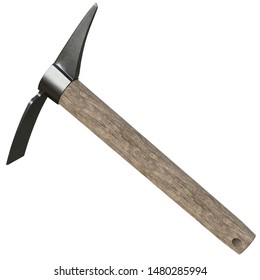 3d Rendering Illustration Pick Mattock Ax Stock Illustration 1480285994 ...