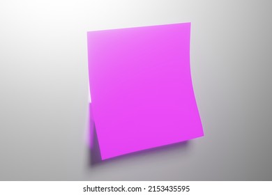 3d Rendering Illustration Sticker Note Stock Illustration 2153435595 ...