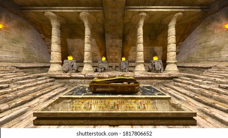 3d Rendering Inside Pyramid Stock Illustration 1817806652 | Shutterstock