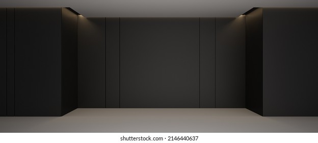 3d Rendering Interior Scene Empty Room Stock Illustration 2146440637 ...