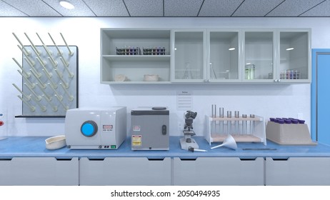 3d Rendering Laboratory Stock Illustration 2050494935 | Shutterstock