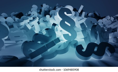 3d Rendering Illustration Exploding Question Mark Stock Illustration ...