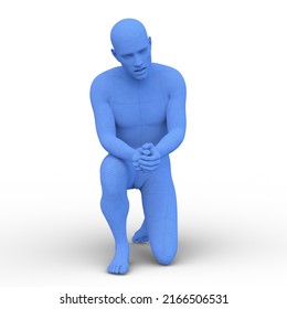 3d Rendering Man Image Stock Illustration 2166506531 | Shutterstock