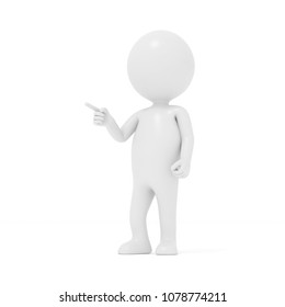 3d Rendering Man Presenting Your Product Stock Illustration 1078774211 ...