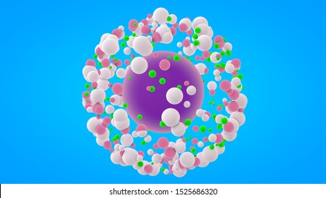 3,001 Large molecule Images, Stock Photos & Vectors | Shutterstock