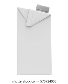 3d Rendering Milk Box Side View Stock Illustration 575724058 | Shutterstock