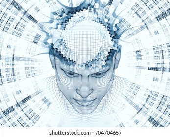 3d Rendering Mind Field Series Artistic Stock Illustration 704704657 ...