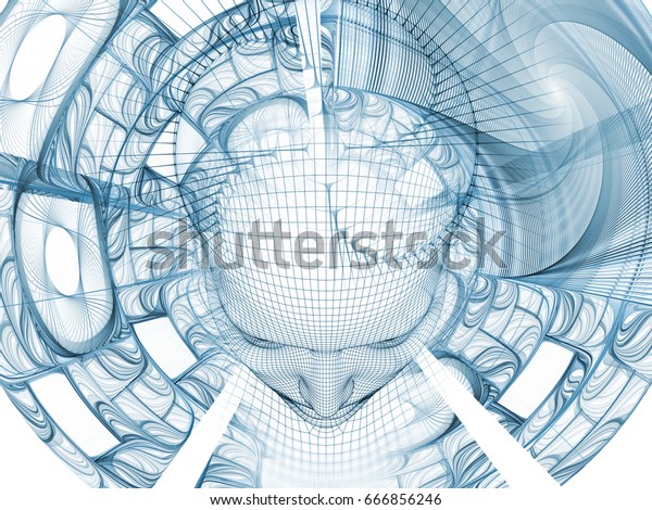 3d Rendering Mind Field Series Background Stock Illustration 666856246 ...