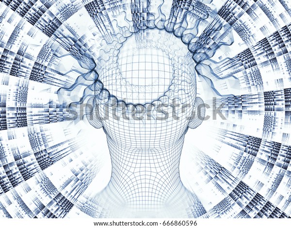 3d Rendering Mind Field Series Composition Stock Illustration 666860596 ...