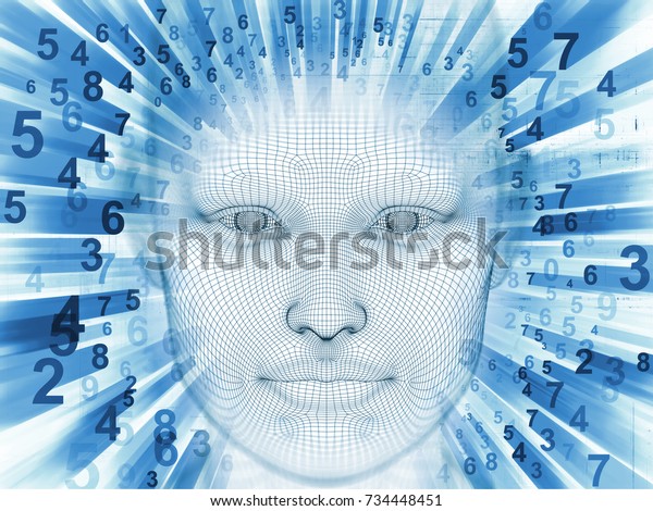 3d Rendering Mind Field Series Composition Stock Illustration 734448451 ...