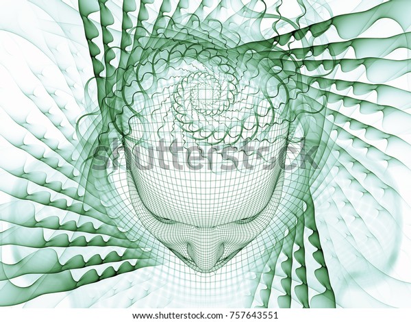 3d Rendering Mind Field Series Interplay Stock Illustration 757643551 ...