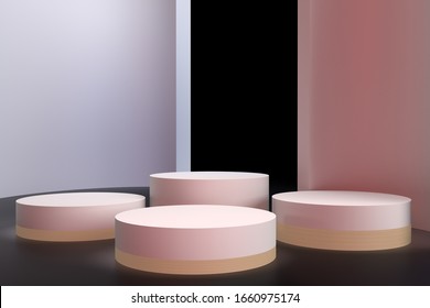 3d Rendering Minimal Background Stock Illustration 1660975174