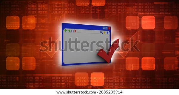 3d Rendering Minimize Bar Tick Stock Illustration 2085233914 | Shutterstock