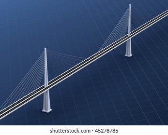 Construction bridge render Images, Stock Photos & Vectors | Shutterstock