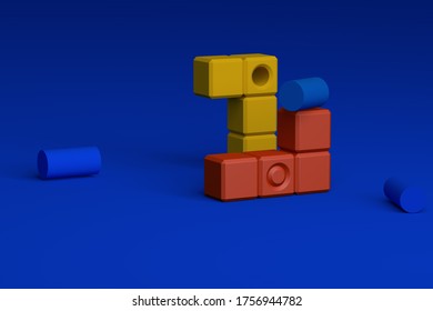 3d Rendering Modular System Illustration Stock Illustration 1756944782 ...