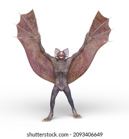 3d Rendering Monster Bat Stock Illustration 2093406649 | Shutterstock